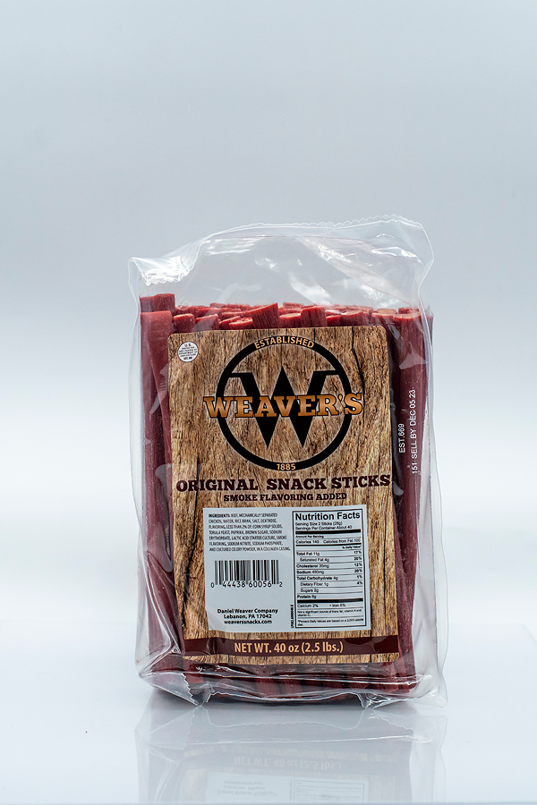 Original (Mild) Snack Sticks 2.5lb Bag | Darkrunjerky